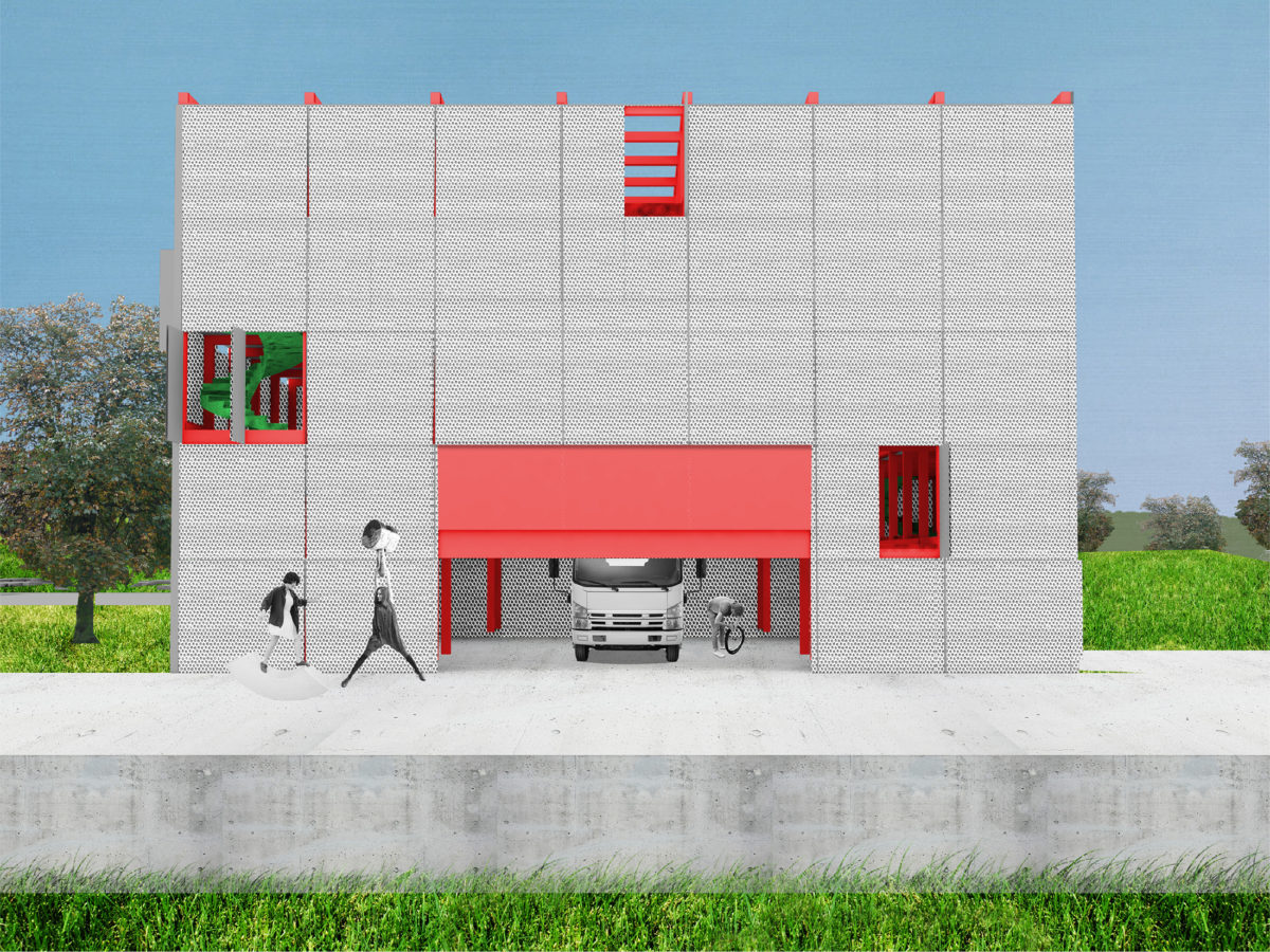 A Design Acropolis : forty five degrees